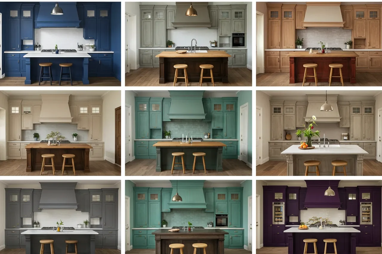8 kitchen colour combination That Wow Your Space - HomlyDesign