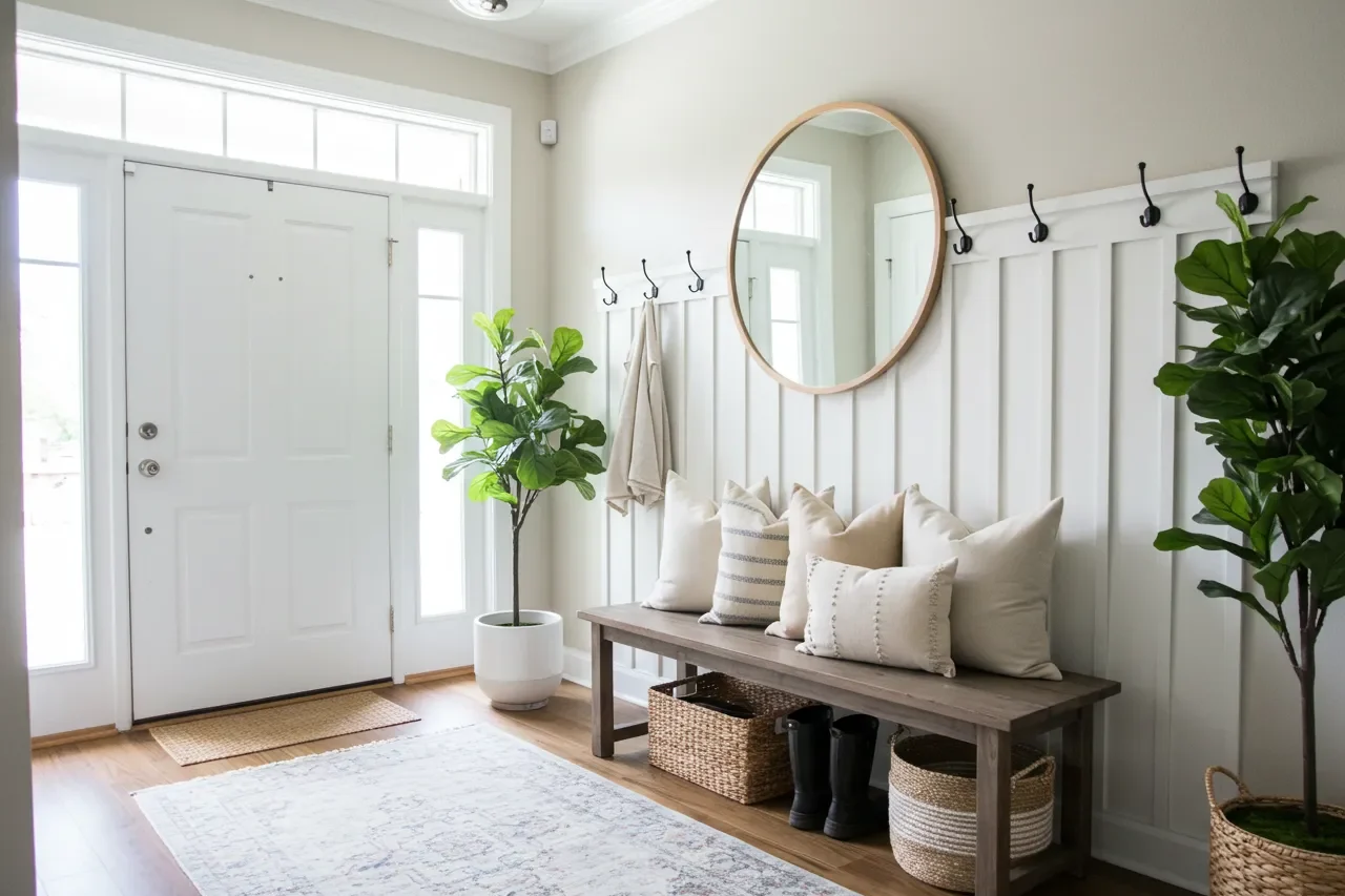 12 Stylish Entryway Benches to Elevate Your Entrance Design