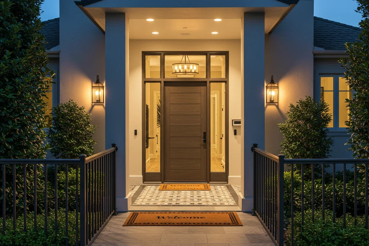 10 Beautiful House Entrance Design Ideas